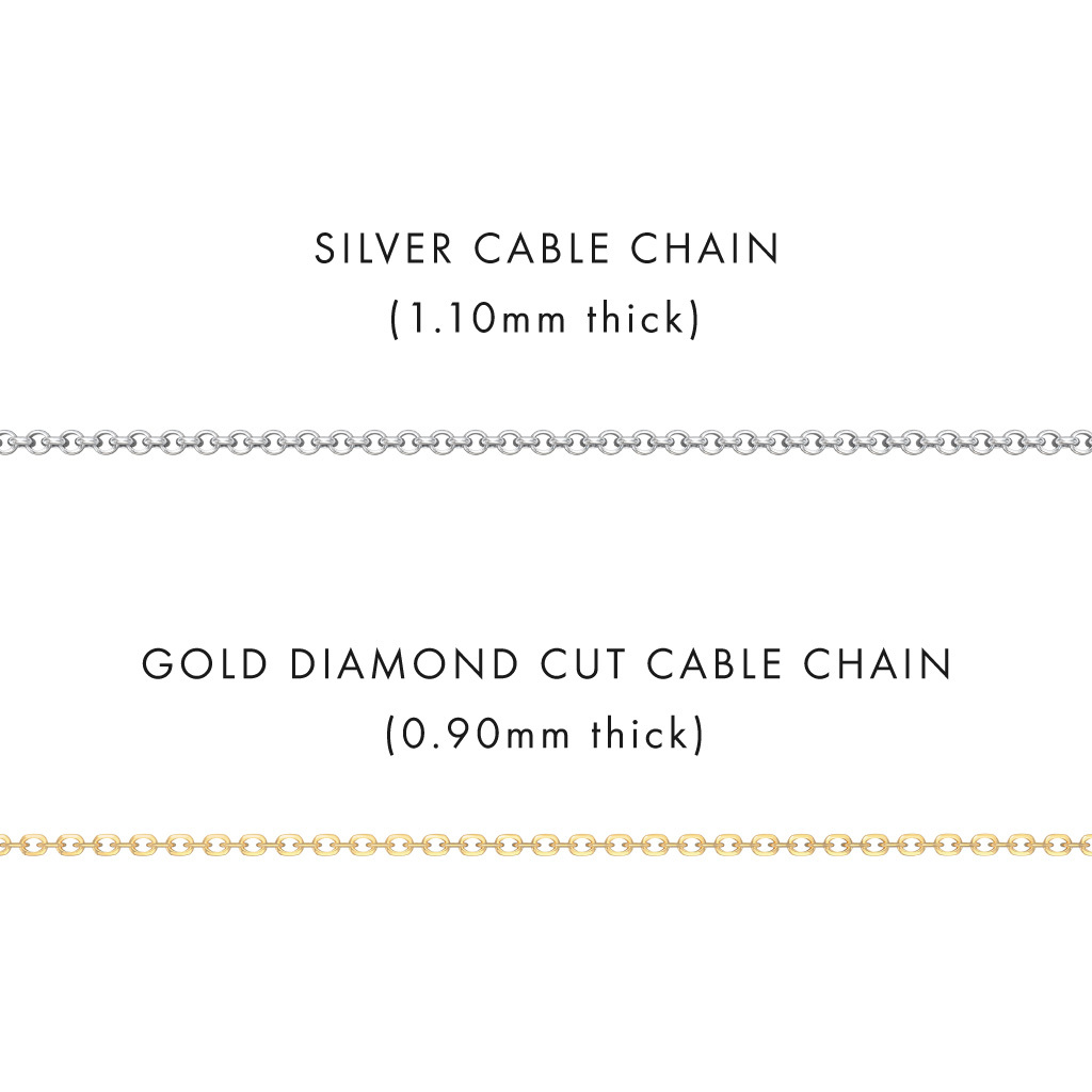 Engraved 3 Interlocking Russian Rings Necklace | Jewlr